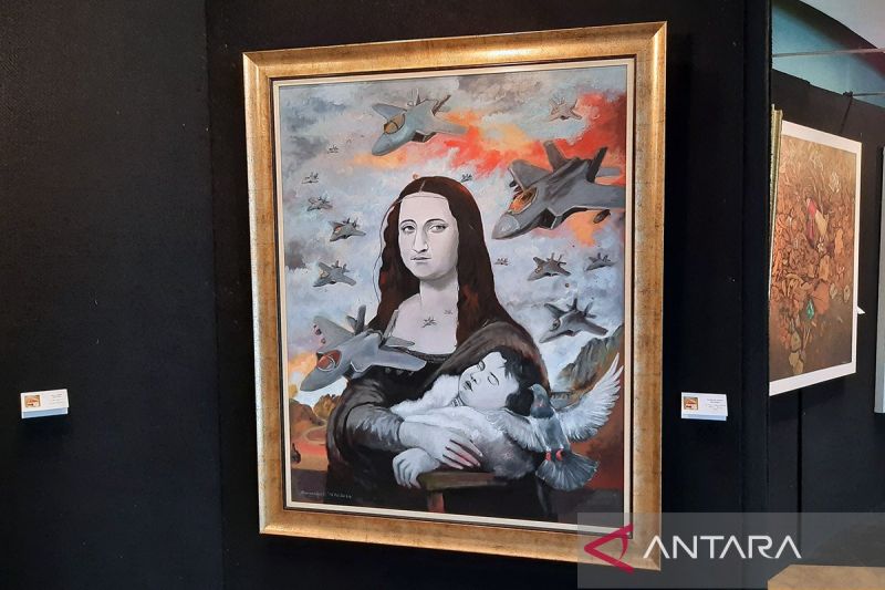 Jadwal terakhir tengok lukisan "Monalisa" versi pelukis lokal di TIM - ANTARA News