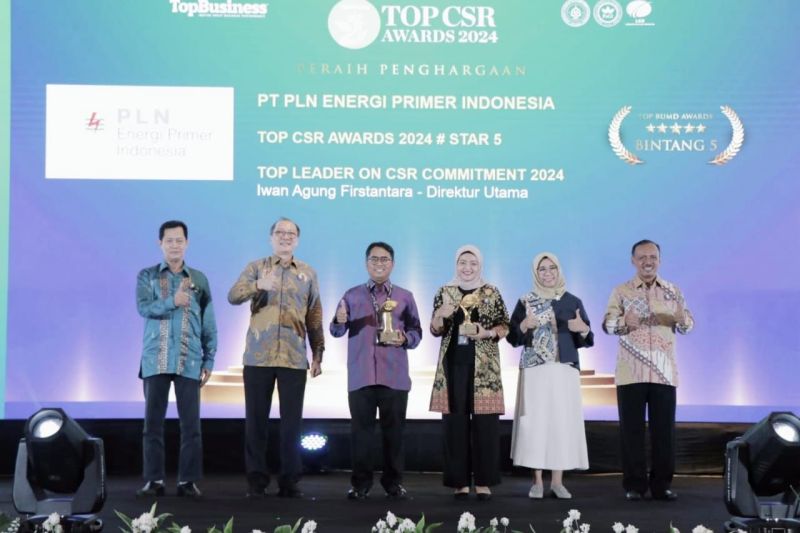Perkuat inovasi CSR, PLN EPI raih penghargaan TOP CSR Awards 2024 - ANTARA News
