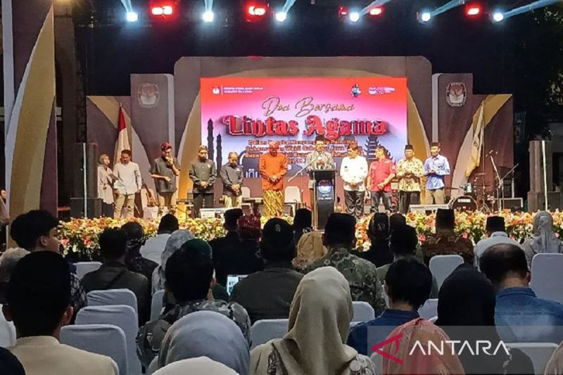 KPU Kabupaten Kediri adakan doa lintas agama jelang Pilkada 2024 - ANTARA News