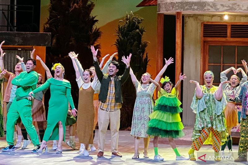 Pertunjukan teater Keluarga Cemara jadi pilihan selama libur sekolah ...
