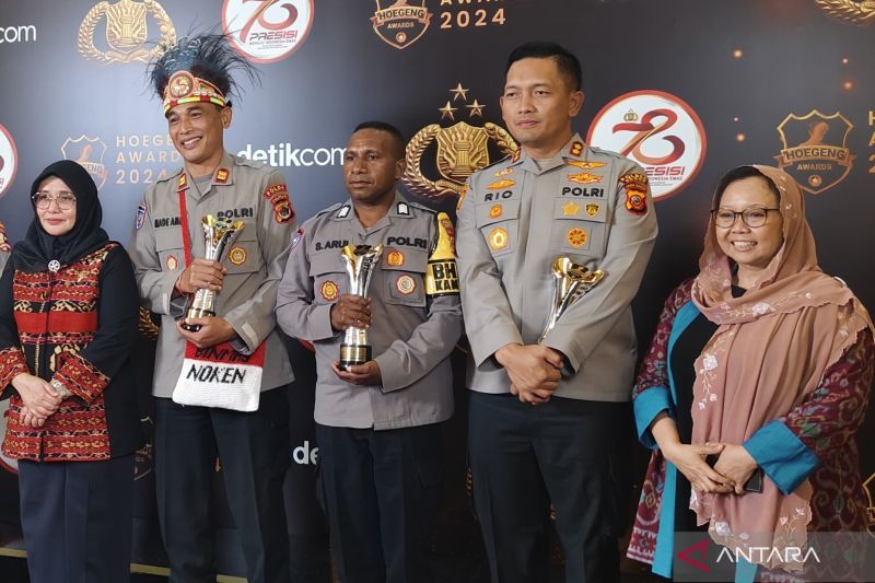 Pemenang Hoegeng Awards 2024 sampaikan harapan anak Papua - ANTARA News