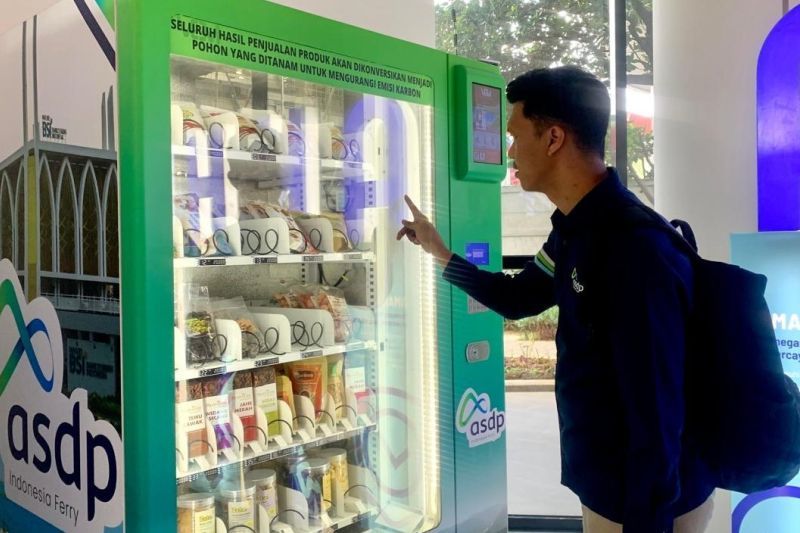 ASDP perluas pemasaran produk UMKM melalui program vending machine ...