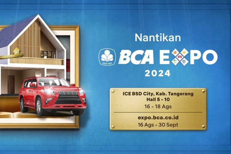 BCA Expo kembali hadir tahun ini bertepatan dengan momen HUT Ke-79 RI ...