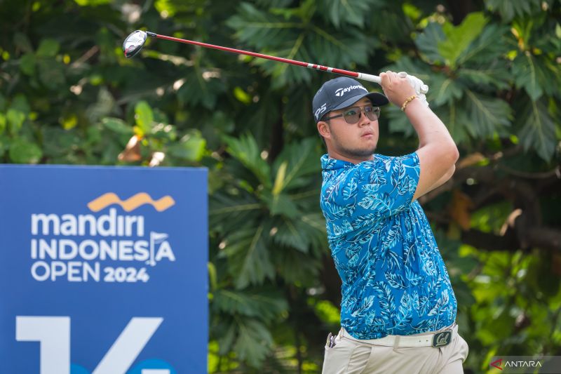 Sampson Zheng rebut pucuk klasemen Mandiri Indonesia Open 2024 - ANTARA News