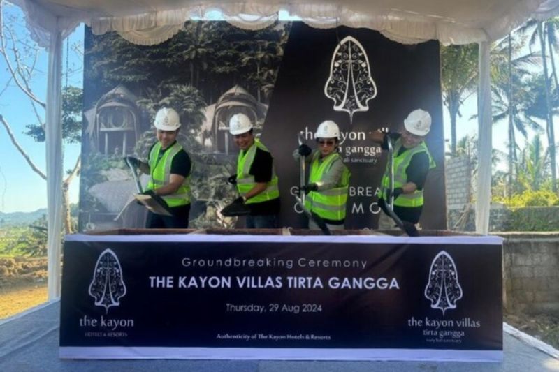 Upacara Peletakan Batu Pertama The Kayon Villas Tirta Gangga: Resort ...