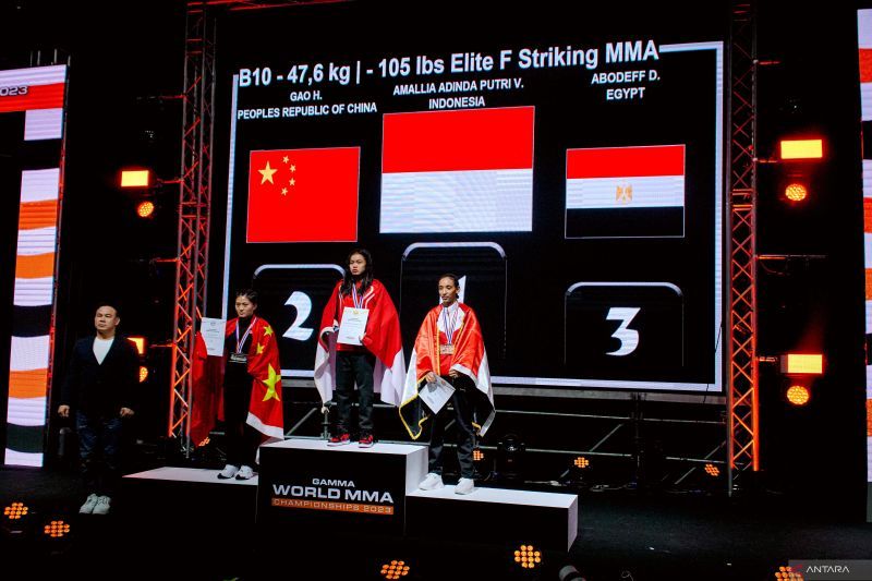 Indonesia jadi tuan rumah Kejuaraan Dunia MMA, GAMMA 2024 - ANTARA News