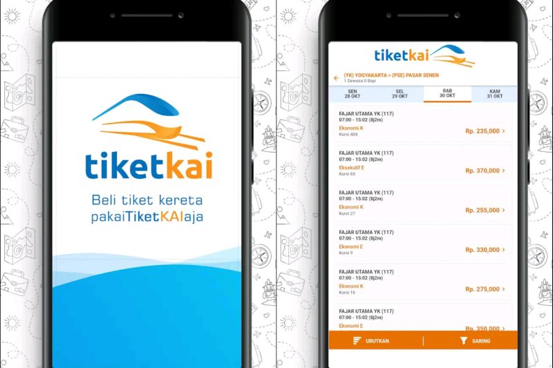 Cara daftar aplikasi Tiket KAI, beli tiket kereta jadi lebih mudah ...