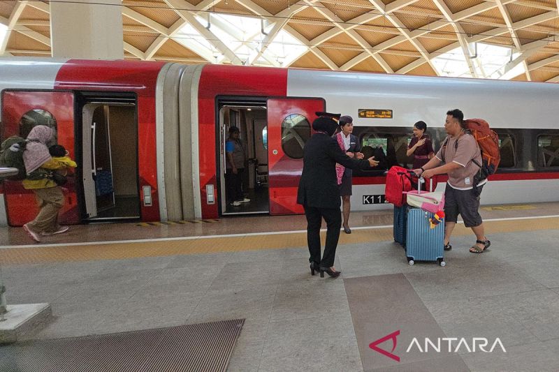 Operasional Whoosh normal kembali pascagempa - ANTARA News