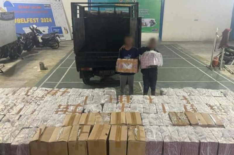 Bea Cukai Langsa Gempur 1,6 Juta Batang Rokok Tanpa Pita Cukai - ANTARA News