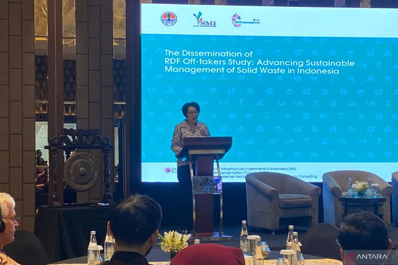 KLHK petakan potensi pengguna dari hasil pengelolaan sampah RDF ...