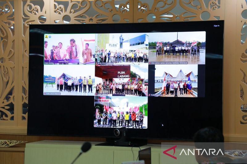 Presiden Jokowi resmikan PLBN, tiga di antaranya berada di Kaltara ...