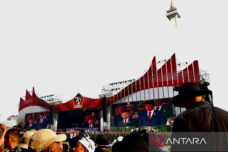 TNI peringati HUT Ke-79 terpusat di Monas, 100.000 prajurit dilibatkan - ANTARA News