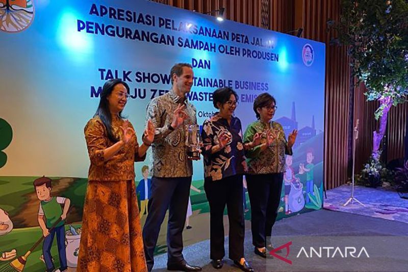 KLHK beri apresiasi 20 produsen sukses terapkan pengurangan sampah ...