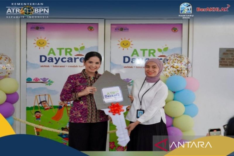 Wujud pemenuhan hak ibu pekerja, Pembina IKAWATI ATR/BPN resmikan ATR ...