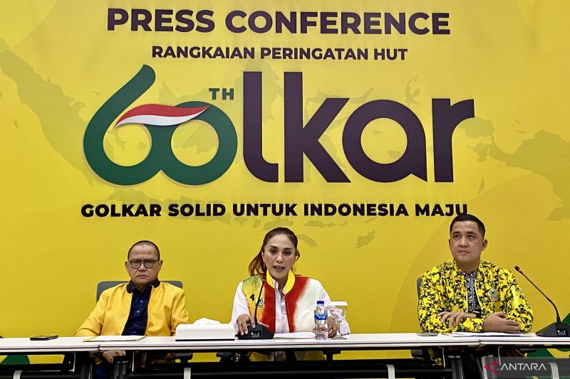 HUT Ke-60 Golkar fokus pada penguatan dan konsolidasi organisasi - ANTARA News