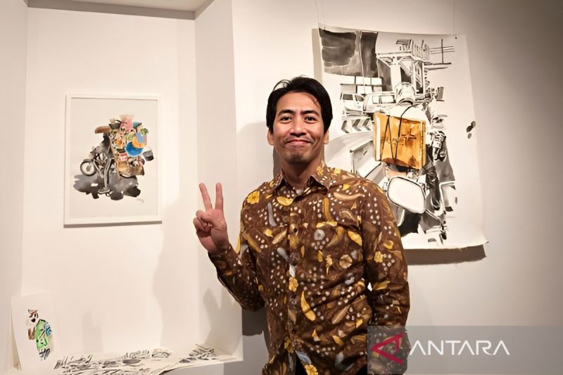 Ilustrator Indonesia Emte gelar pameran tunggal di Jerman - ANTARA News