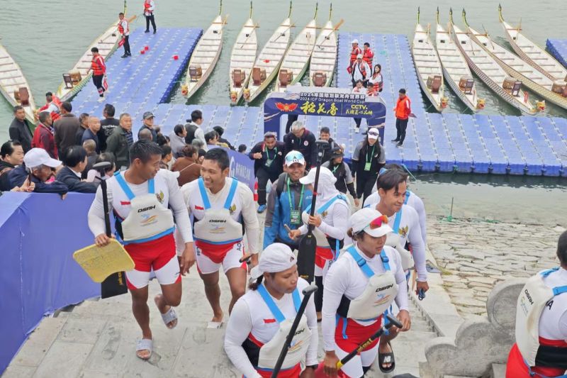 Tim dayung Dragon Boat Indonesia lolos ke kejuaraan dunia ICF - ANTARA News