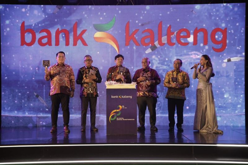 Rayakan HUT ke-63 tahun, Bank Kalteng rilis logo baru dan siap jawab ...
