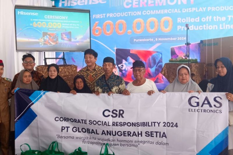 Hisense Indonesia sukses produksi lokal 600.000 unit TV di 2024 ...
