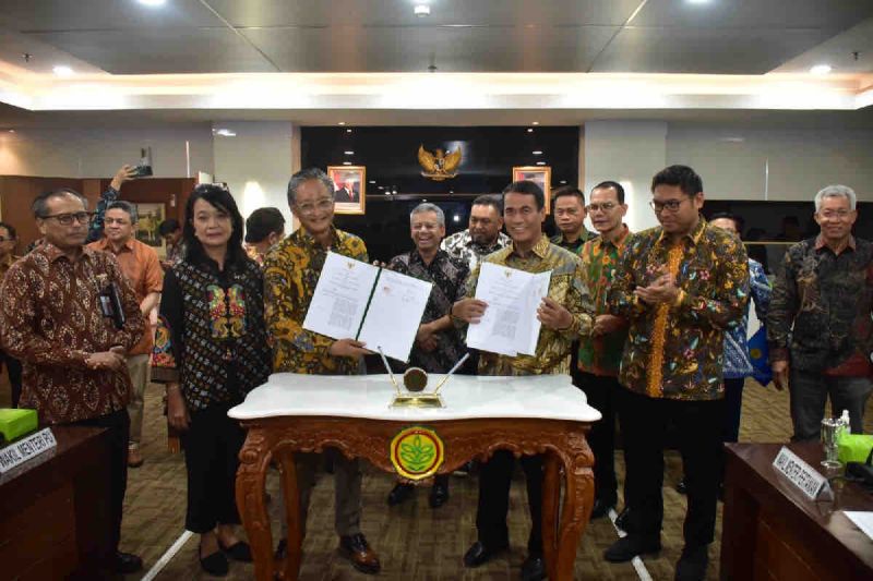 Mentan dan Menteri PU kerja sama percepatan swasembada pangan - ANTARA News