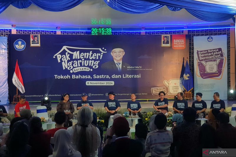 Mendikdasmen giatkan minat baca sastra, serap aspirasi sastrawan ...