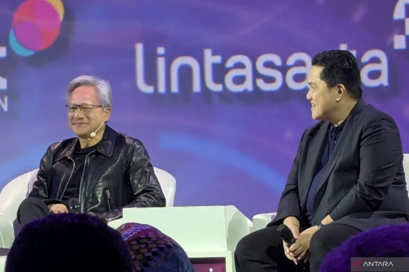 President Prabowo, Nvidia CEO discuss AI development - ANTARA News
