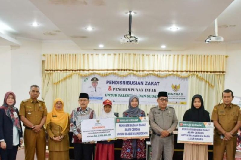 Baznas Agam salurkan ZIS Rp1,96 miliar - ANTARA News
