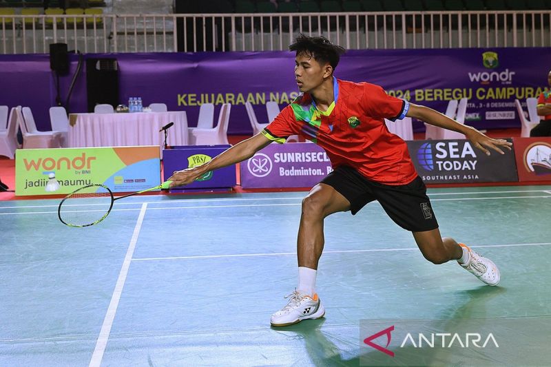 Muhamad Yusuf juara tunggal putra taruna Kejurnas PBSI 2024 - ANTARA News