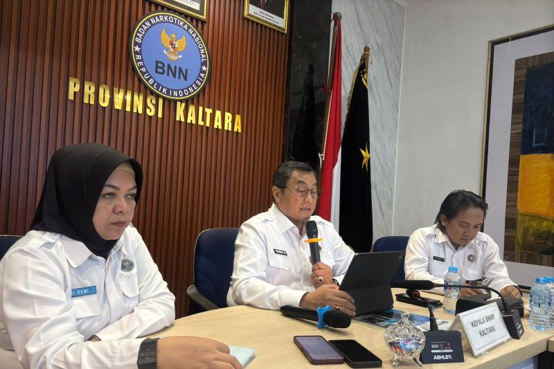 BNNP Kaltara Berhasil Amankan 34 Tersangka Kasus Narkotika Sepanjang 2024 - ANTARA News Kaltara