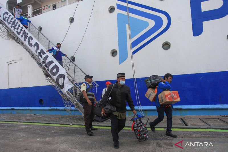 Begini arus balik tahun baru di Pelabuhan Tanjung Priok - ANTARA News