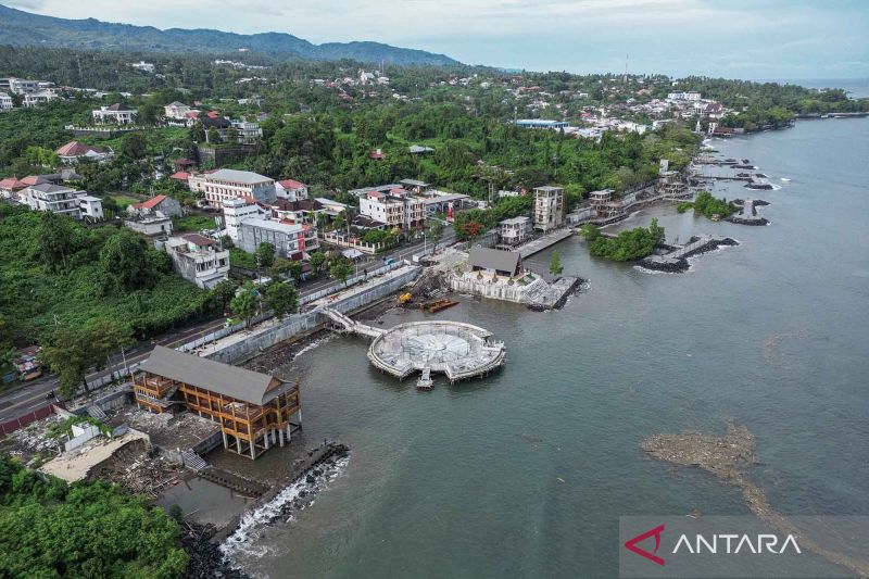 Pembangunan Malalayang Beach Walk tahap II menjadi daya tarik ...