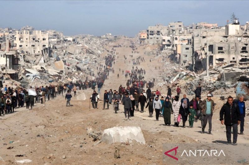 Yordania tegas tentang pengusiran warga Palestina dari Jalur Gaza ...