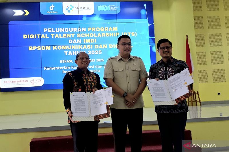 Kemkomdigi kejar pertumbuhan talenta digital lewat DTS dan IMDI 2025 - ANTARA News