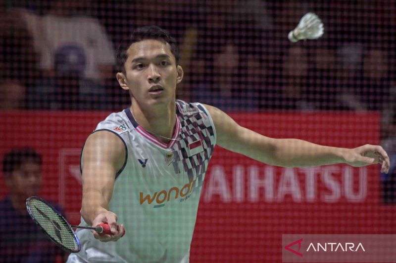 Kalahkan Kenta Nishimoto dalam tiga set, Jonatan Christie melaju ke semifinal Daihatsu Indonesia ...