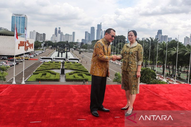 Ketua Parlemen Singapura kunjungi parlemen Indonesia di Senayan ...