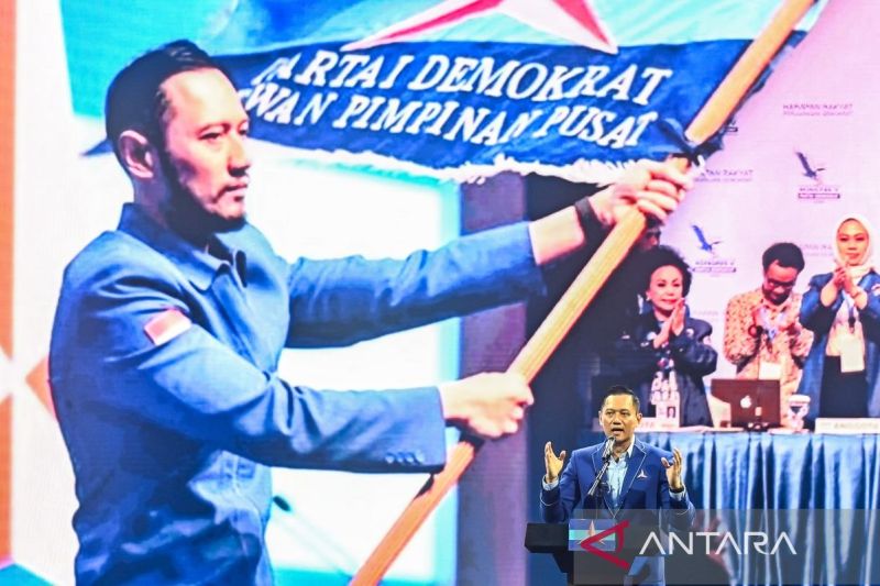 AHY senang Puan hadiri Penutupan Kongres VI DPP Partai Demokrat - ANTARA News