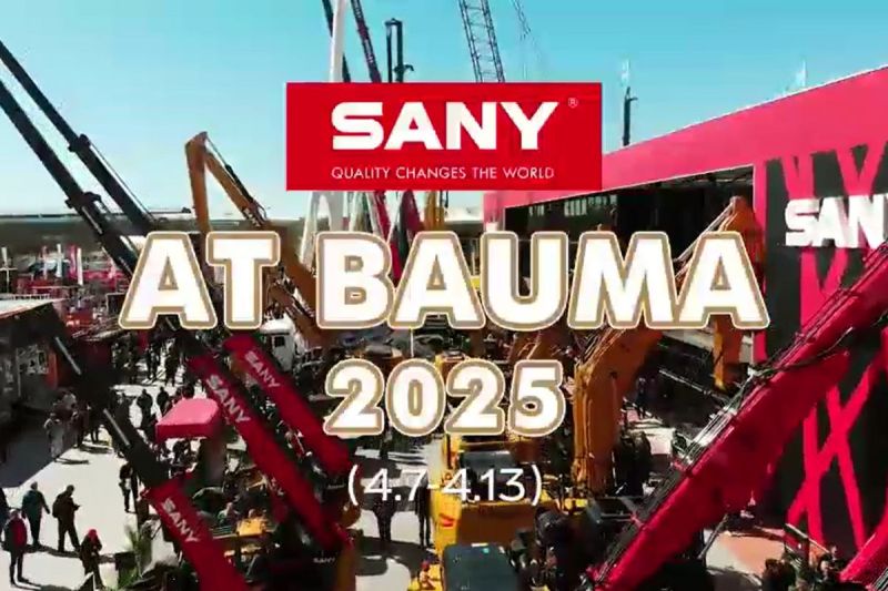 SANY Sukses Curi Perhatian di bauma 2025 Setelah Pamerkan Alat Berat ...