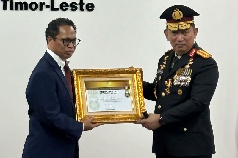 Kapolri terima penghargaan tertinggi dari Pemerintah Timor Leste ...