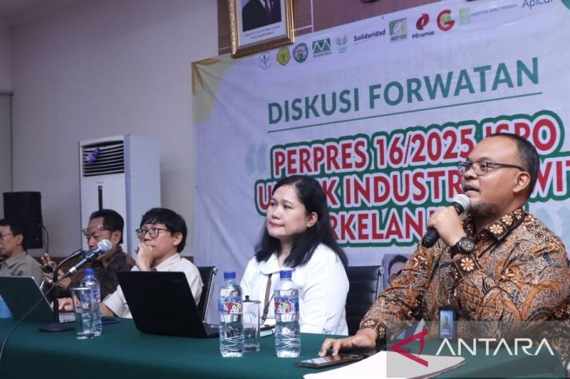 Pemerintah perluas cakupan sertifikasi ISPO dari hulu hingga hilir ...