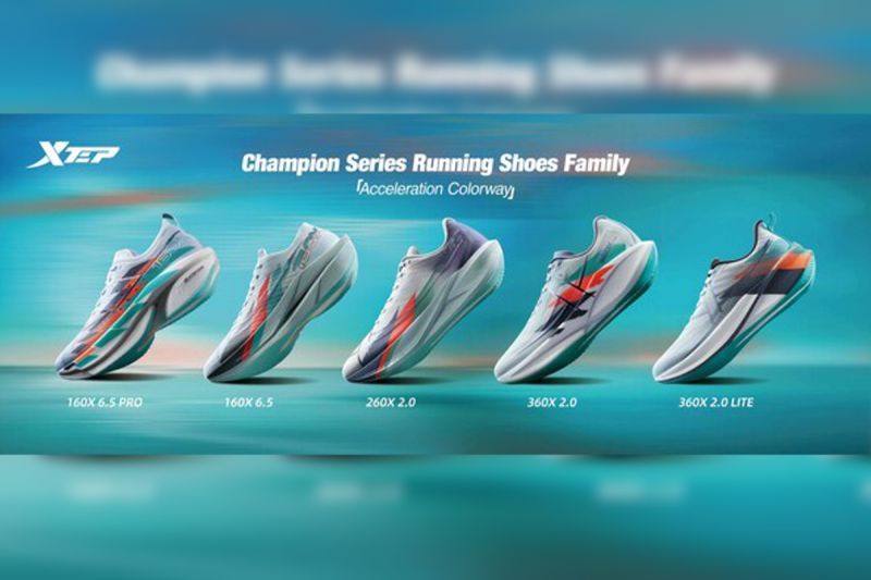 XTEP Introduces Its Flagship Running Shoes with "Acceleration Colorway" - ANTARA News