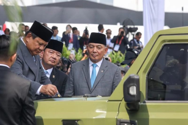 Politik kemarin, dari Indo Defence hingga lagu kebangsaan Palestina di Unhan - ANTARA News