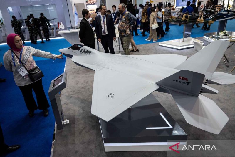Indonesia beli 48 jet tempur generasi 5.0 KAAN buatan Turki, begini ...