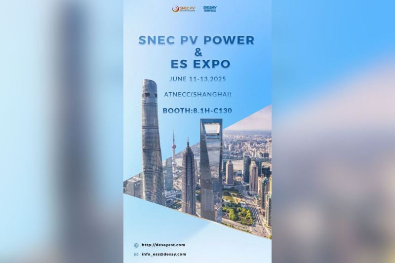 Desay Battery Luncurkan Berbagai Solusi Penyimpanan Energi Inovatif di SNEC PV+ Expo, Lansir ...