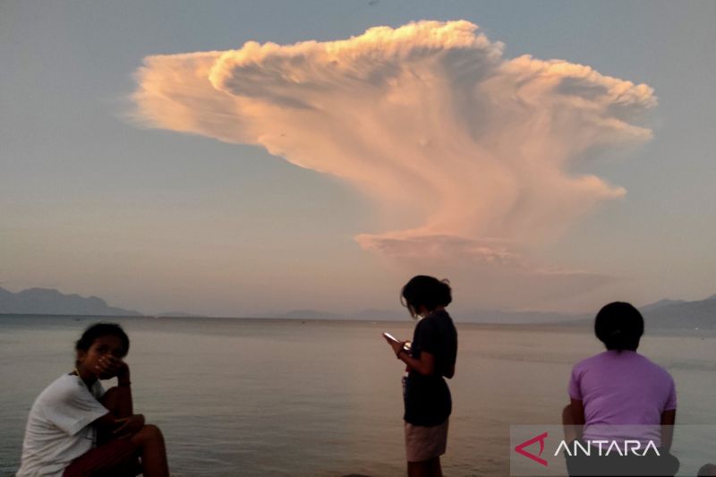 Erupsi Lewotobi, sejumlah maskapai batal terbang ke 3 bandara NTT ...