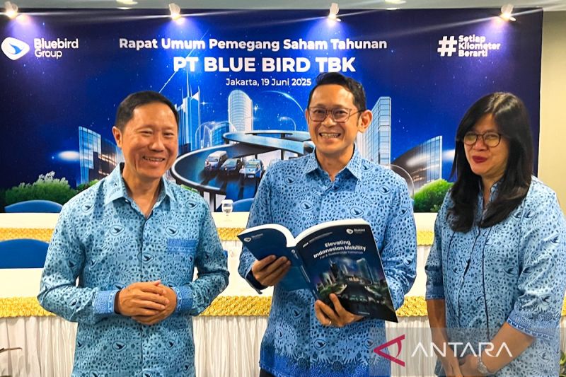 Bluebird bagikan dividen tunai Rp120 per saham dari laba 2024 - ANTARA News