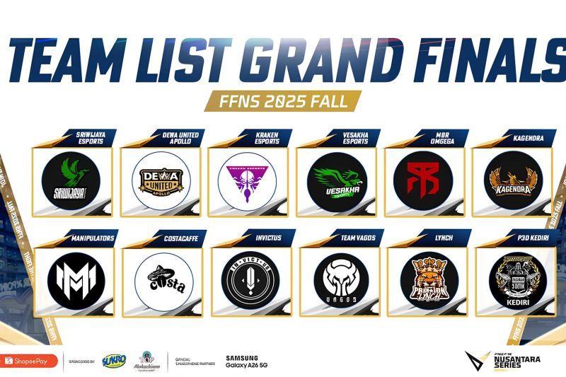 Sembilan tim amankan tiket ke Grand Finals FFNS 2025 Fall di Makassar ...