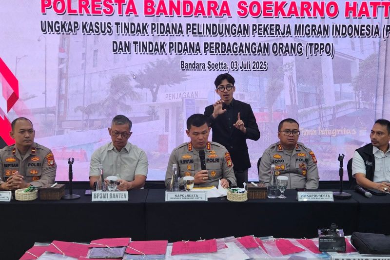 Polresta Tangerang ungkap sindikat TPPO dengan modus upah besar ...