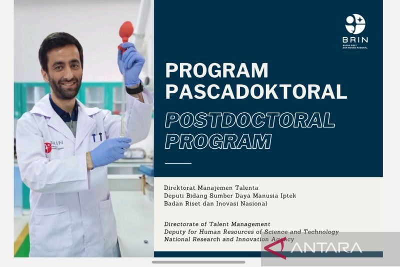 BRIN perkuat keluaran riset lewat Program Pascadoktoral 2025 - ANTARA News