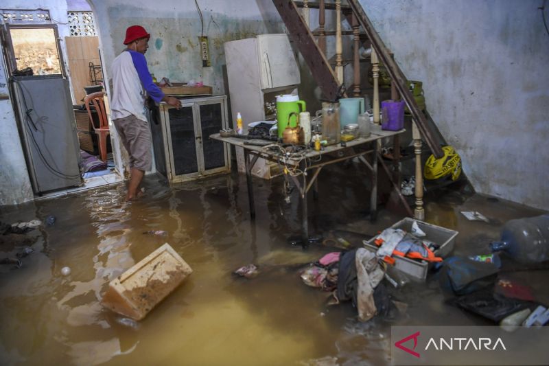 Banjir masih genangi 58 RT di empat wilayah hingga Selasa siang - ANTARA News