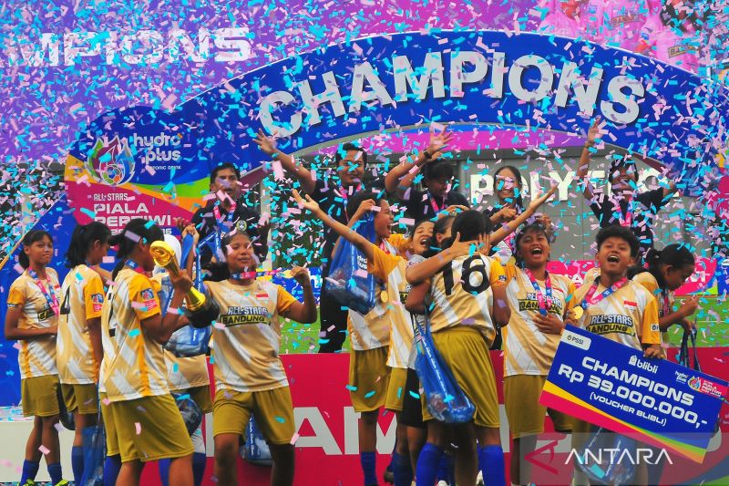 All Stars Bandung juarai Piala Pertiwi 2025 - ANTARA News